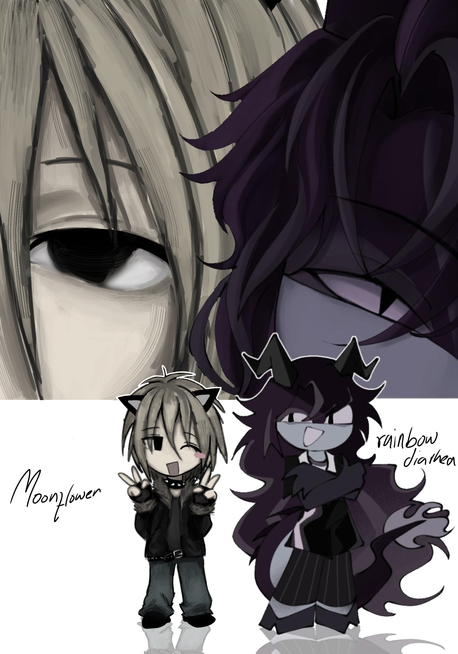 collab with rainbow diarrhea - ibisPaint