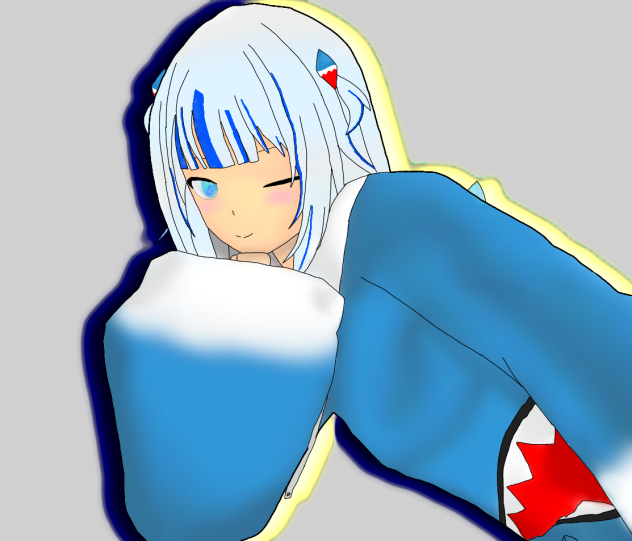 Gawr Gura - ibisPaint