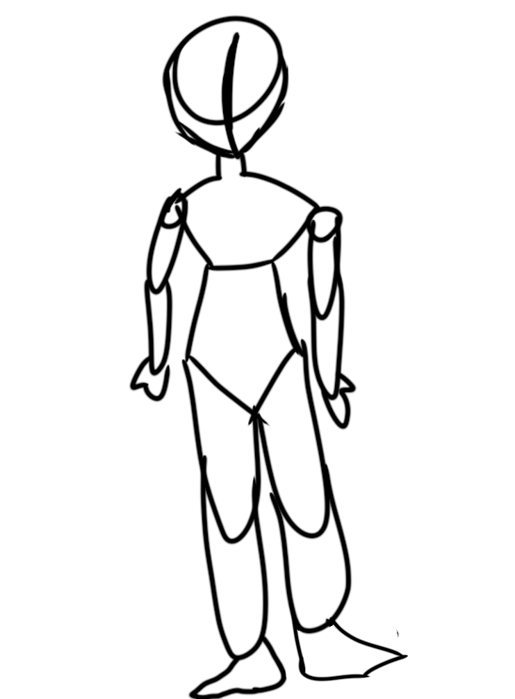 Body scetch - ibisPaint