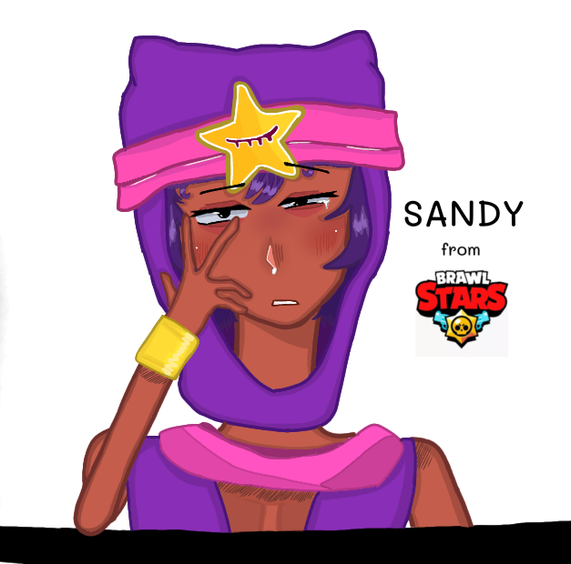 SANDY FROM BRAWLSTARS - ibisPaint