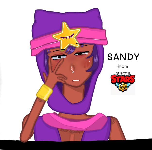SANDY FROM BRAWLSTARS - ibisPaint