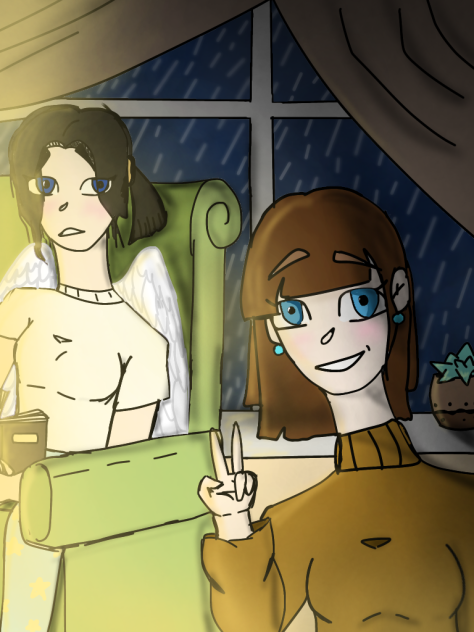 cozy rainy evening ☾ - ibisPaint