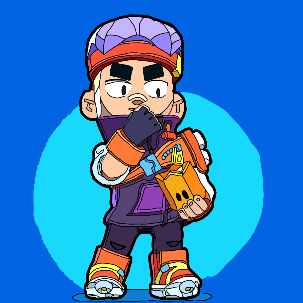 Octopus Fang - Brawl Stars ( Copy ) - ibisPaint