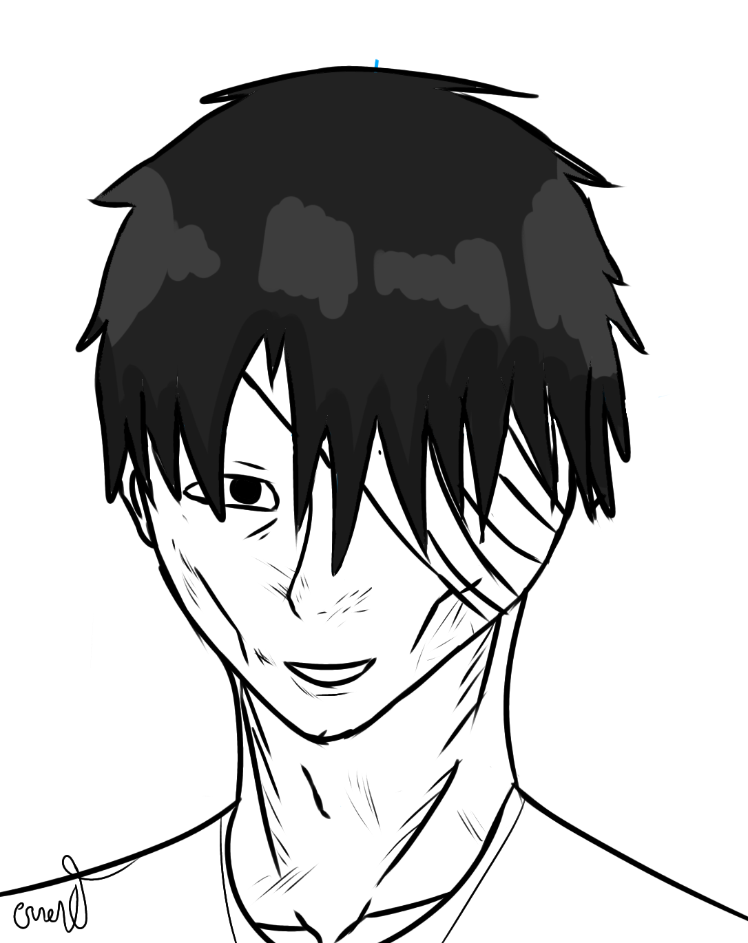 starving man - ibisPaint