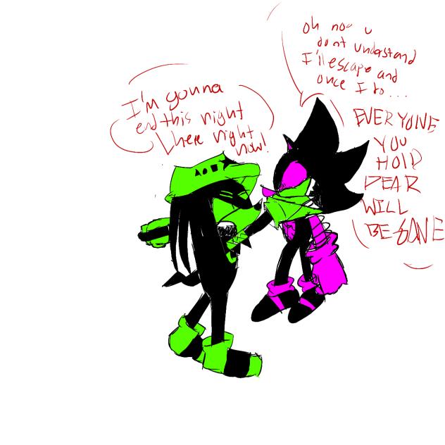 Lore Drop in a drawing - ibisPaint