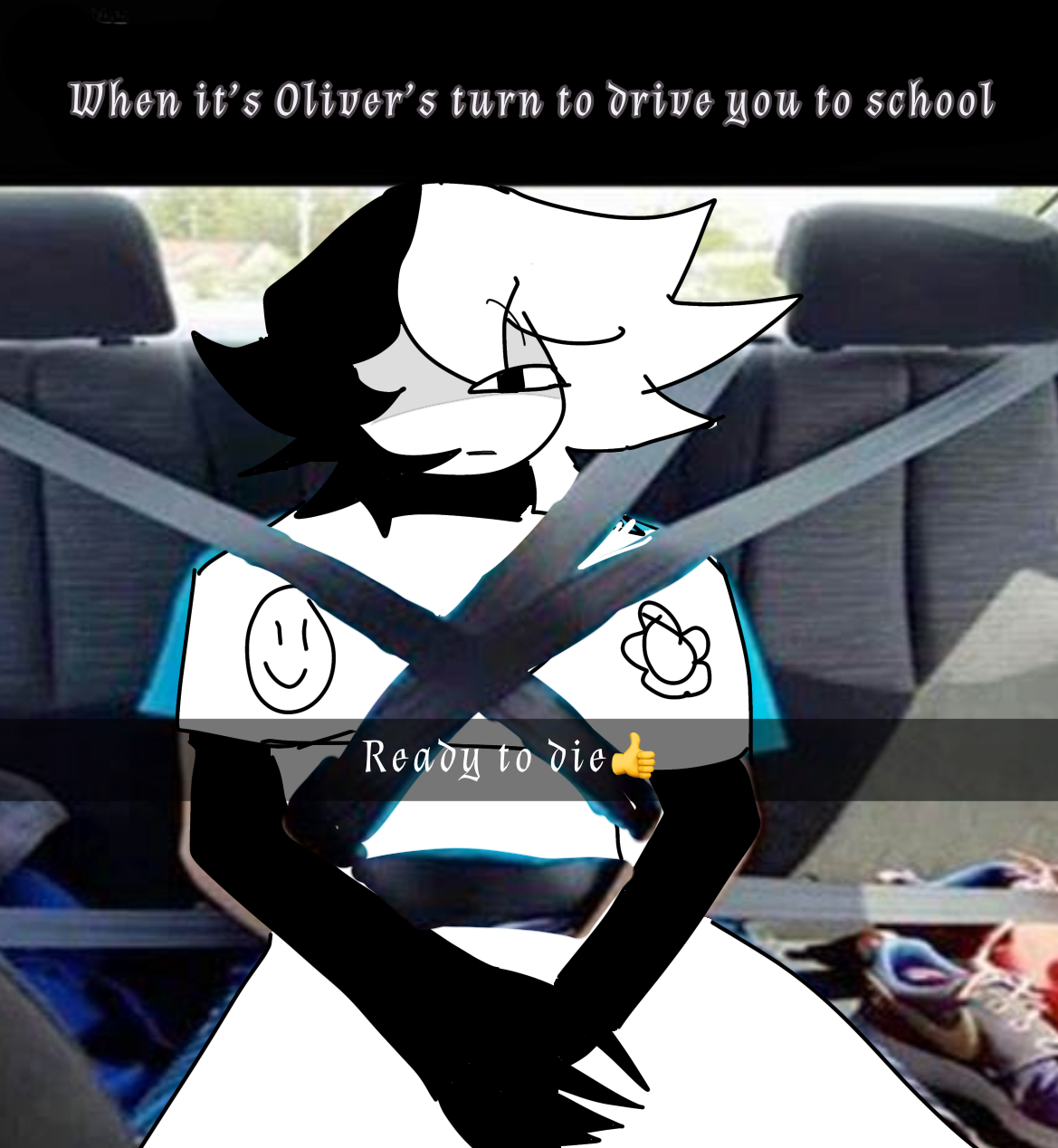 When oliver is driving - ibisPaint