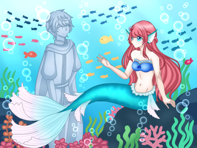 The Little Mermaid Chapter 3 - ibisPaint