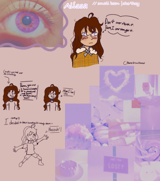 Violet eyes - ibisPaint