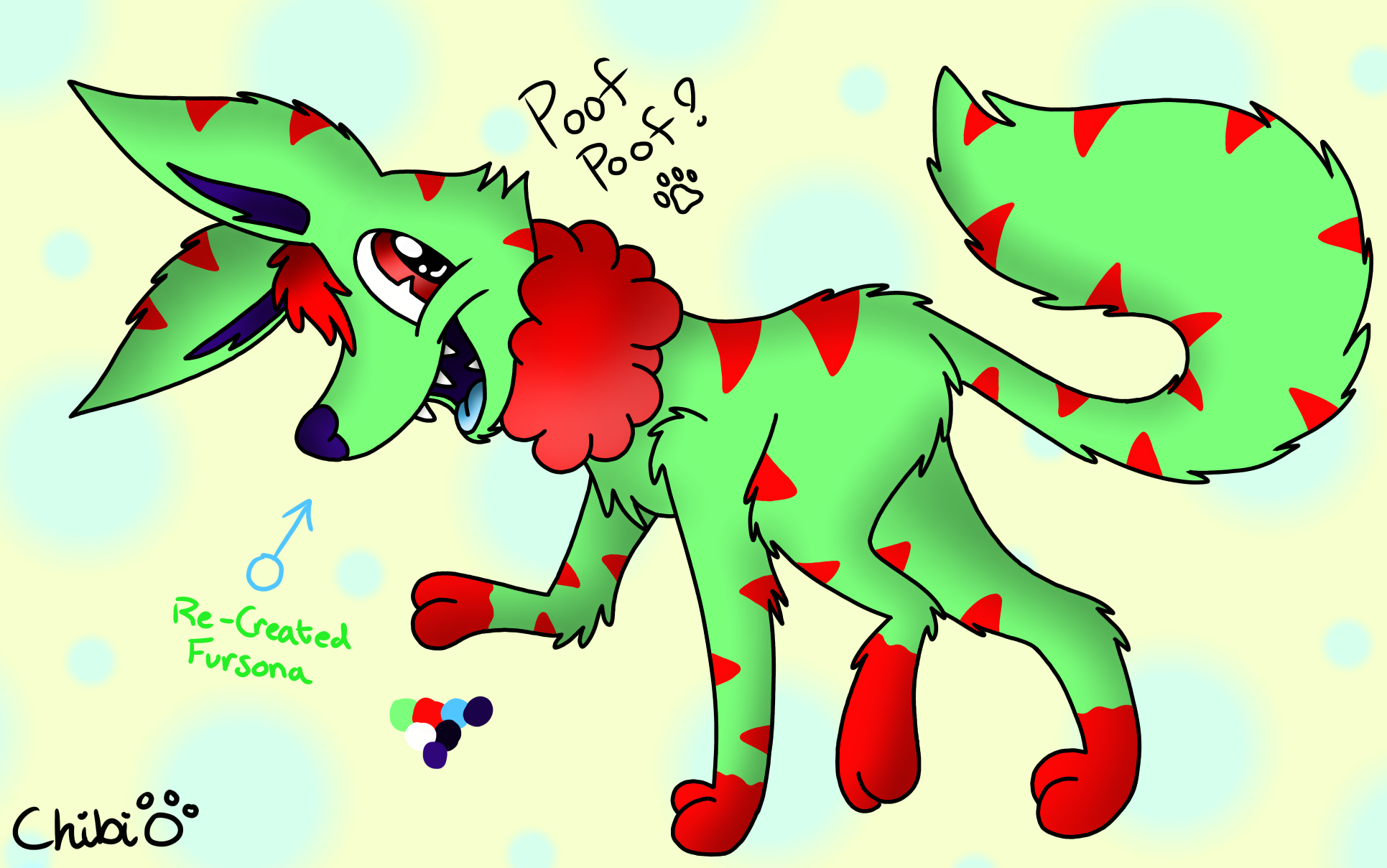 Poof Poof! - Furry OC - ibisPaint