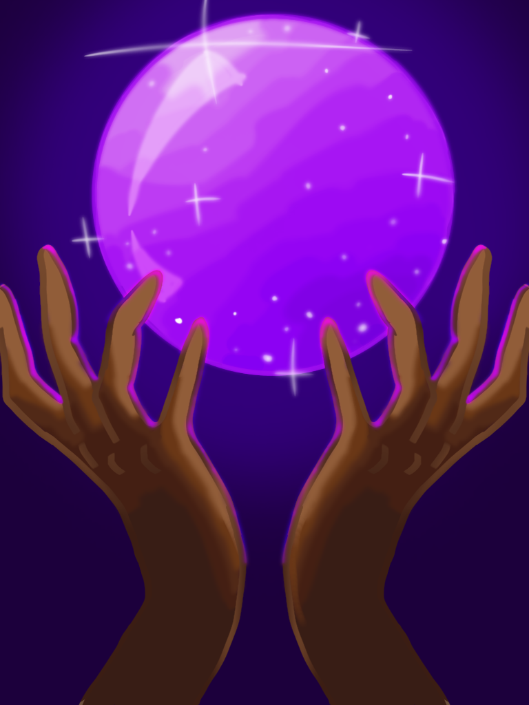 glowing 🔮🔮 - ibisPaint