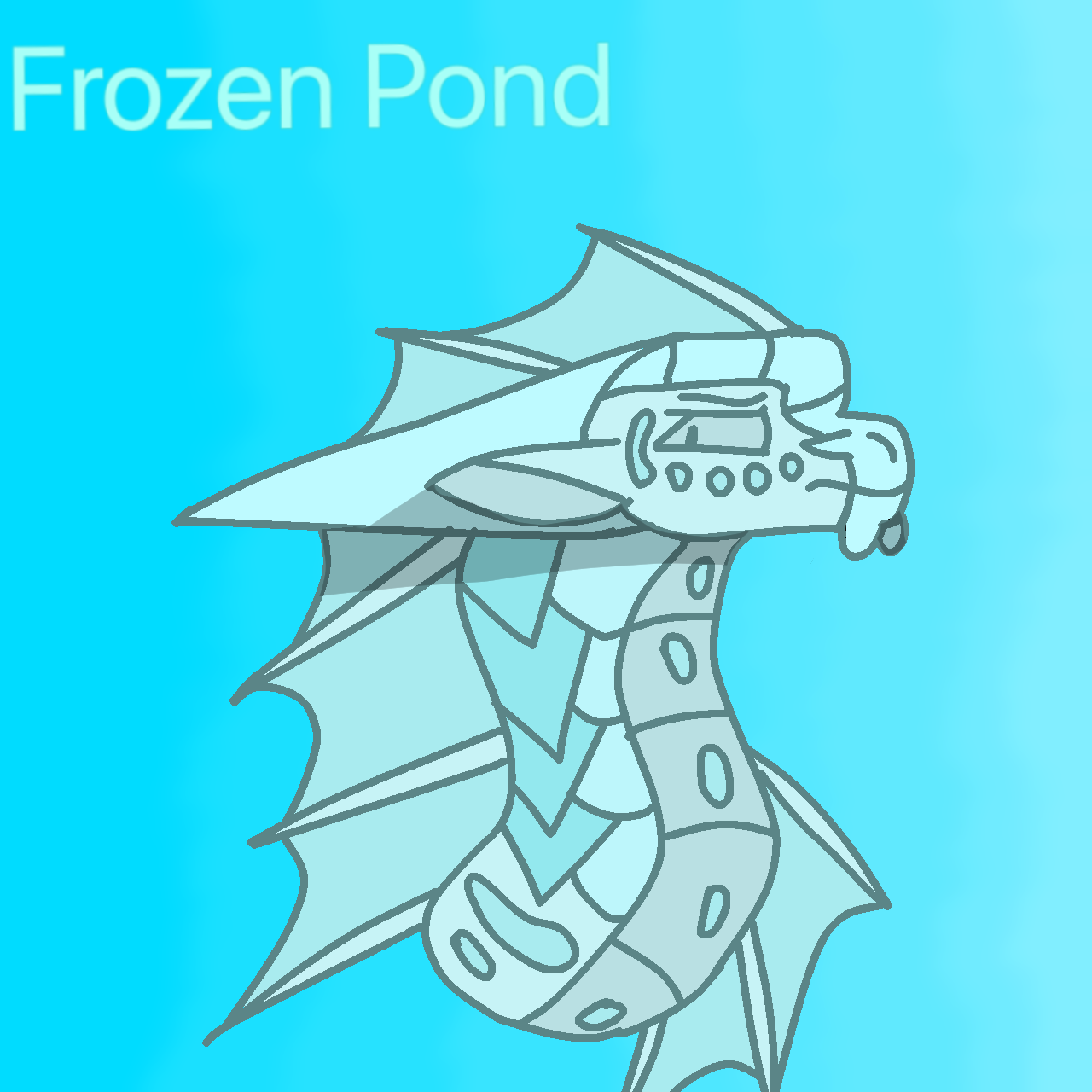 Frozen Pond - ibisPaint