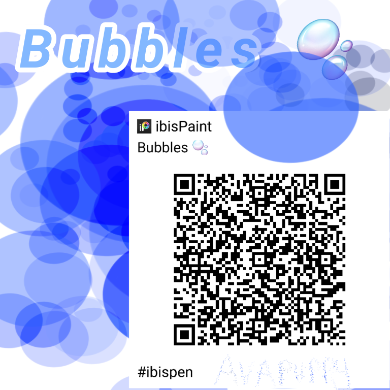 Bubbles 🫧 Brush - ibisPaint
