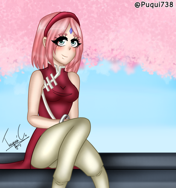 Naruto-Sakura - ibisPaint