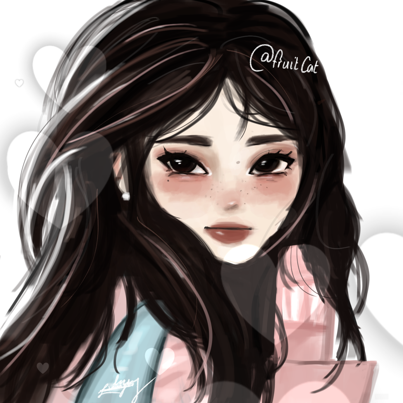 -pink winter coat -💕🩷 ️🧸 - ibisPaint