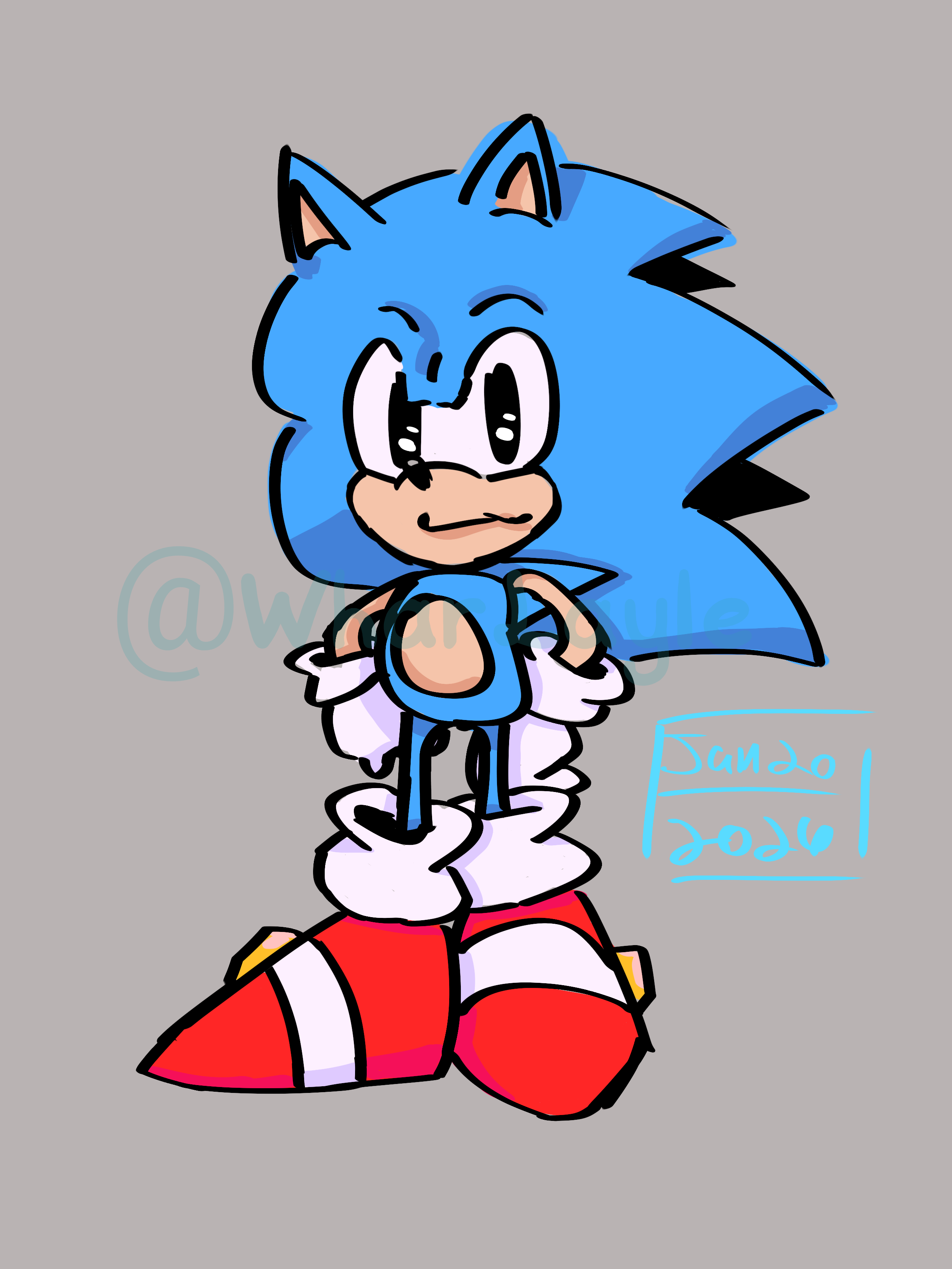 Light blue boi - ibisPaint