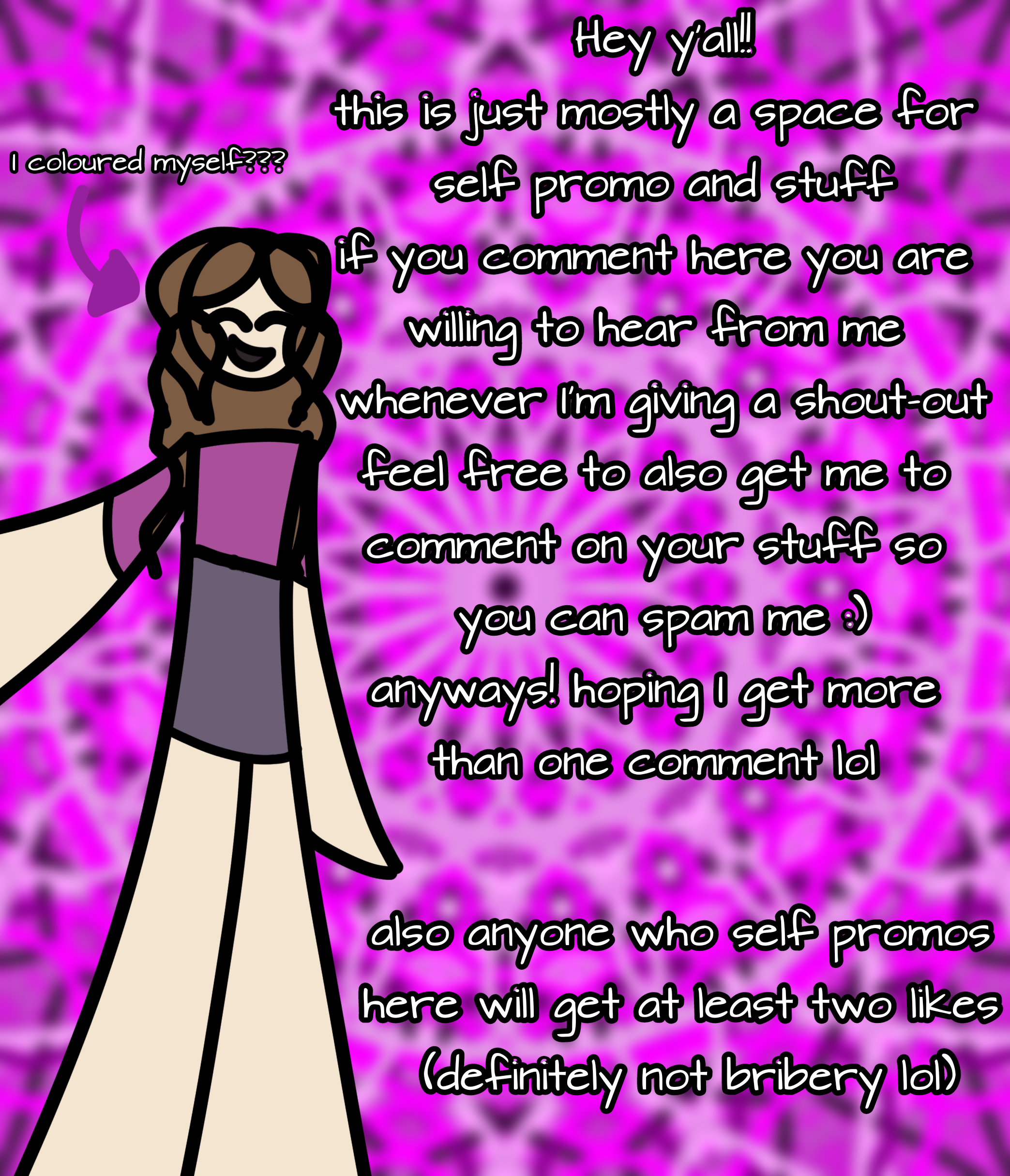Self promo and shout-out space 🙃 - ibisPaint