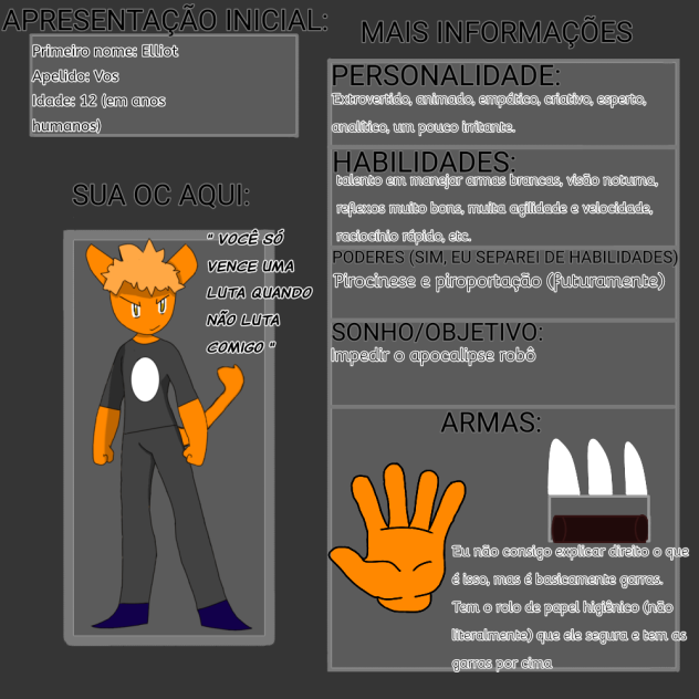 Minha OC pra Cats and Robots - ibisPaint