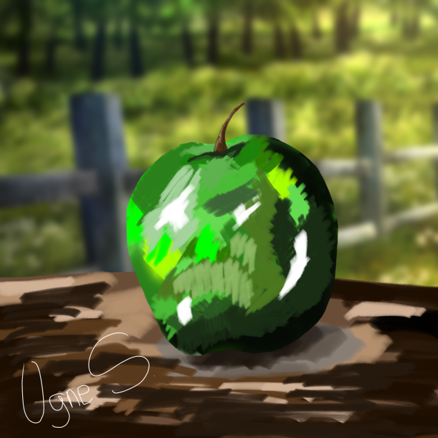 Apple (green)🍏 - ibisPaint
