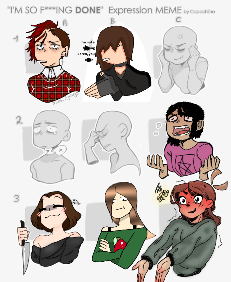 Expressions collab - ibisPaint