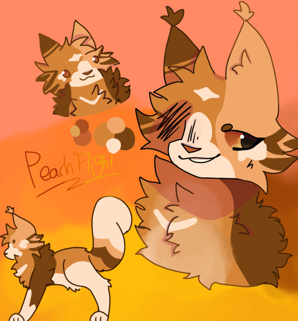 Peach' Flight Ref sheets - ibisPaint