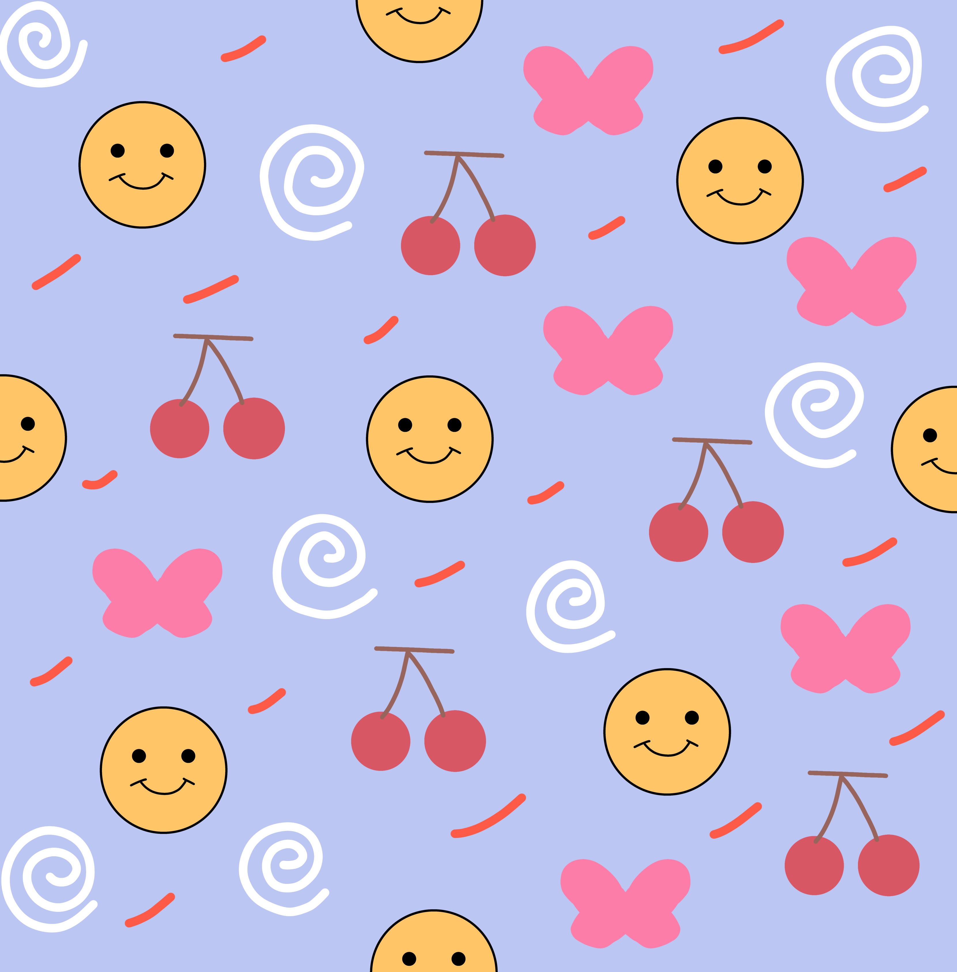 pattern y2k 7 - ibisPaint