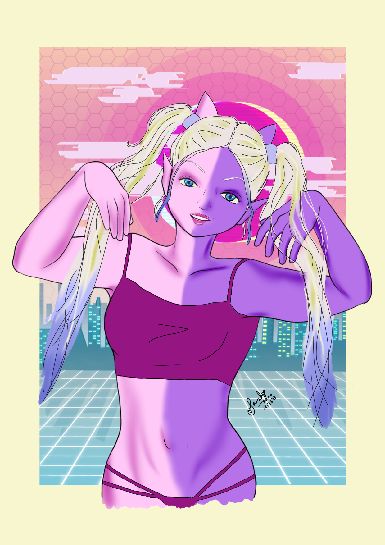 virtual kitty - ibisPaint