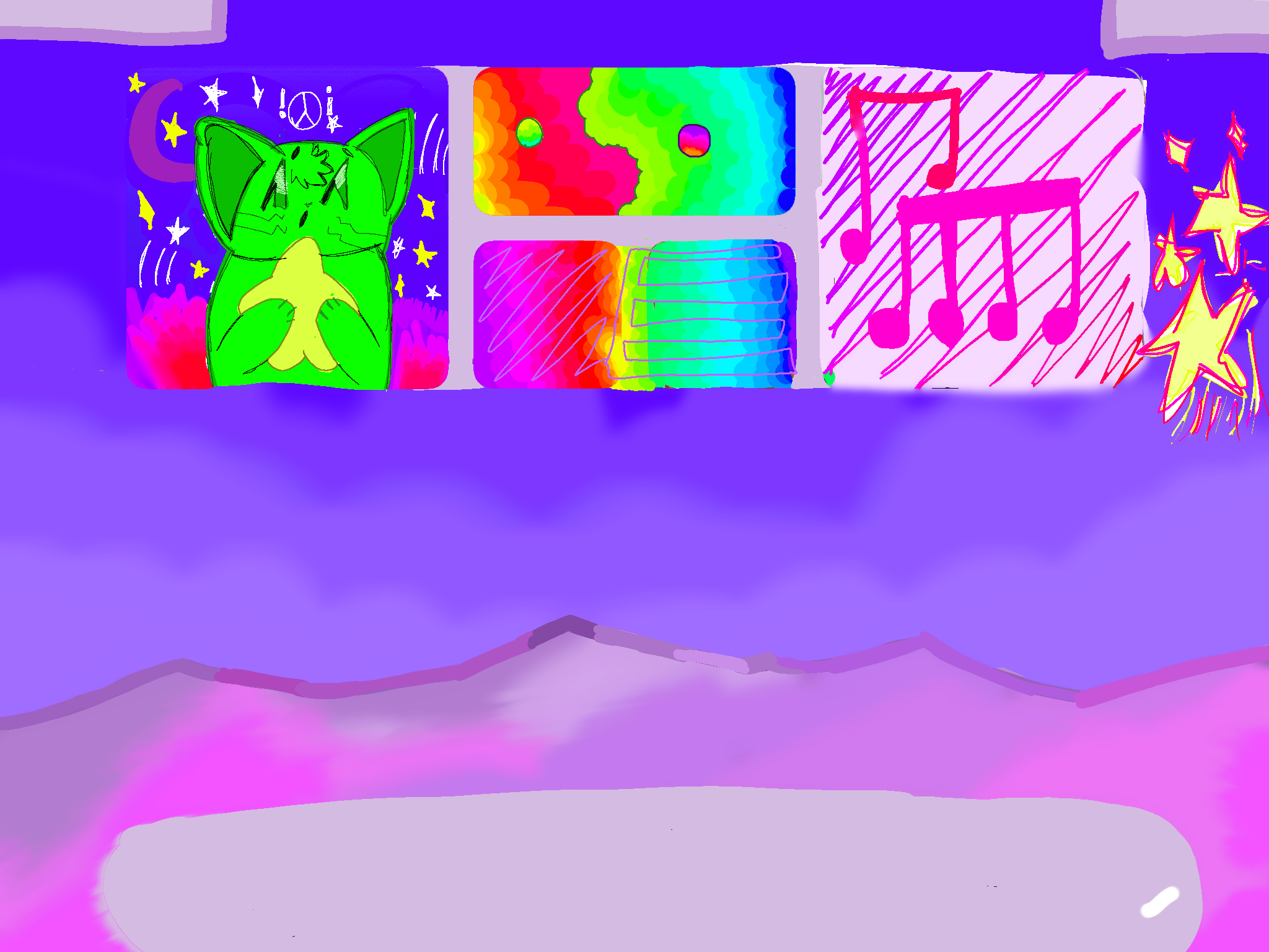 Customized wallpaper - ibisPaint