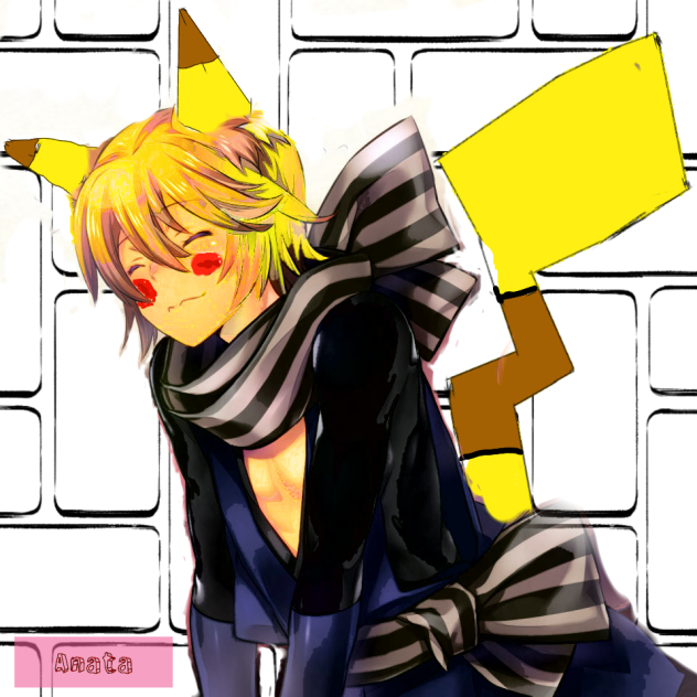 Pikachu man - ibisPaint