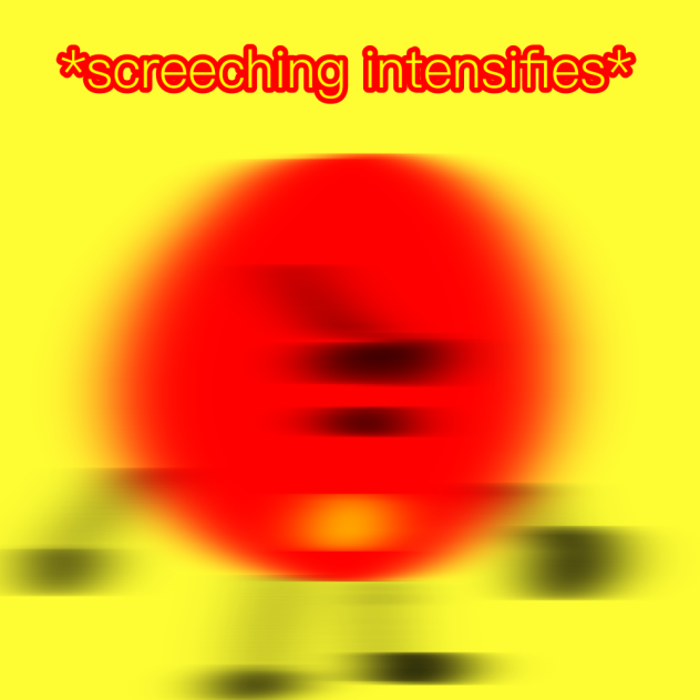 screeching intensifies - ibisPaint