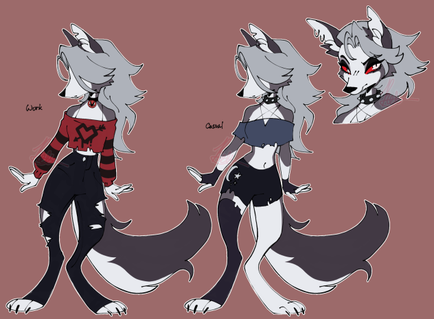 Loona touch-up - ibisPaint