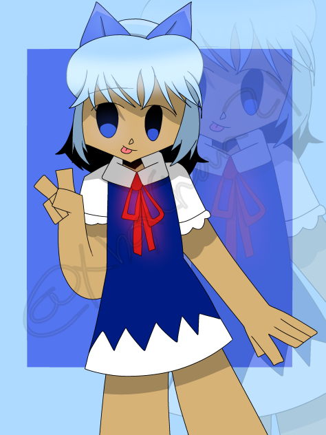 Cirno yeeee - ibisPaint