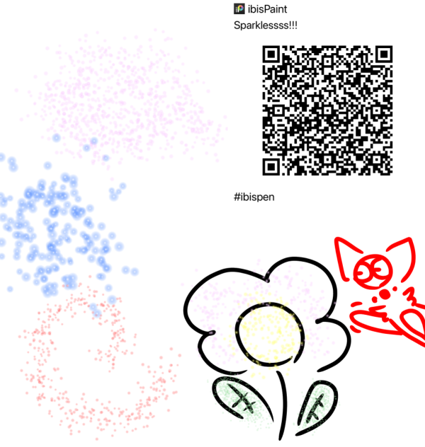 SPARKLE BRUSH CODEEE - ibisPaint