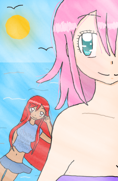 Miho et Aria. - ibisPaint