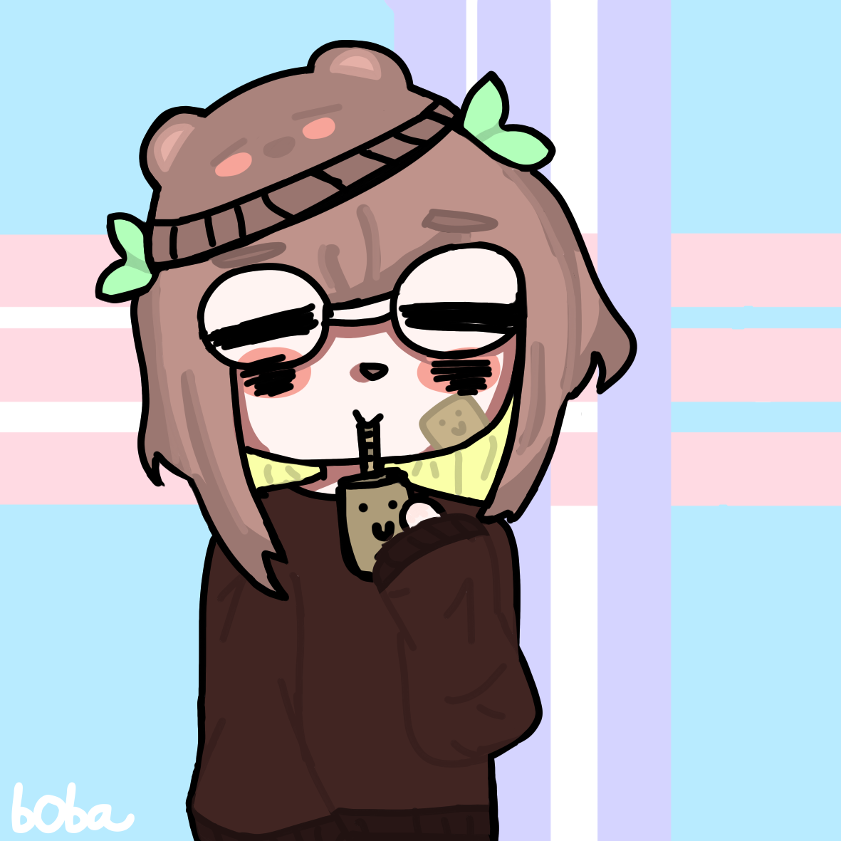 boba bear - ibisPaint