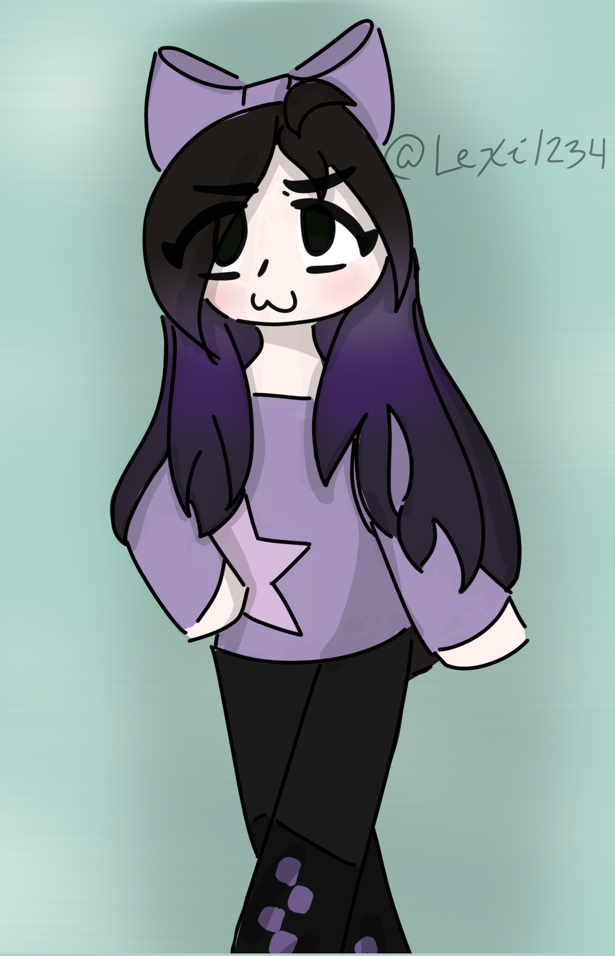 my minecraft oc - ibisPaint