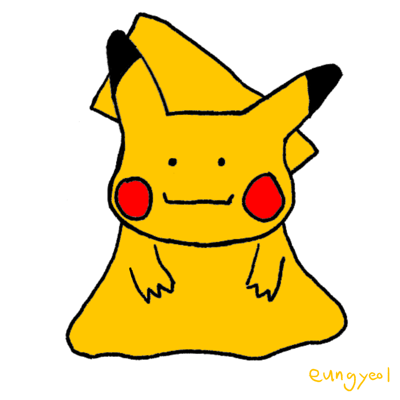 Ditto Pikachu - ibisPaint