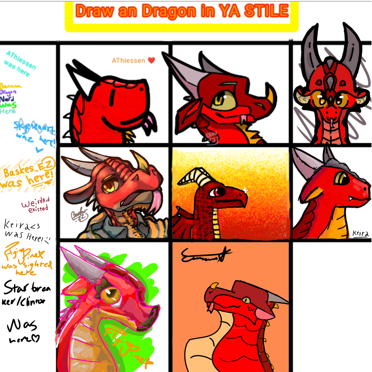 Dragon collab - ibisPaint