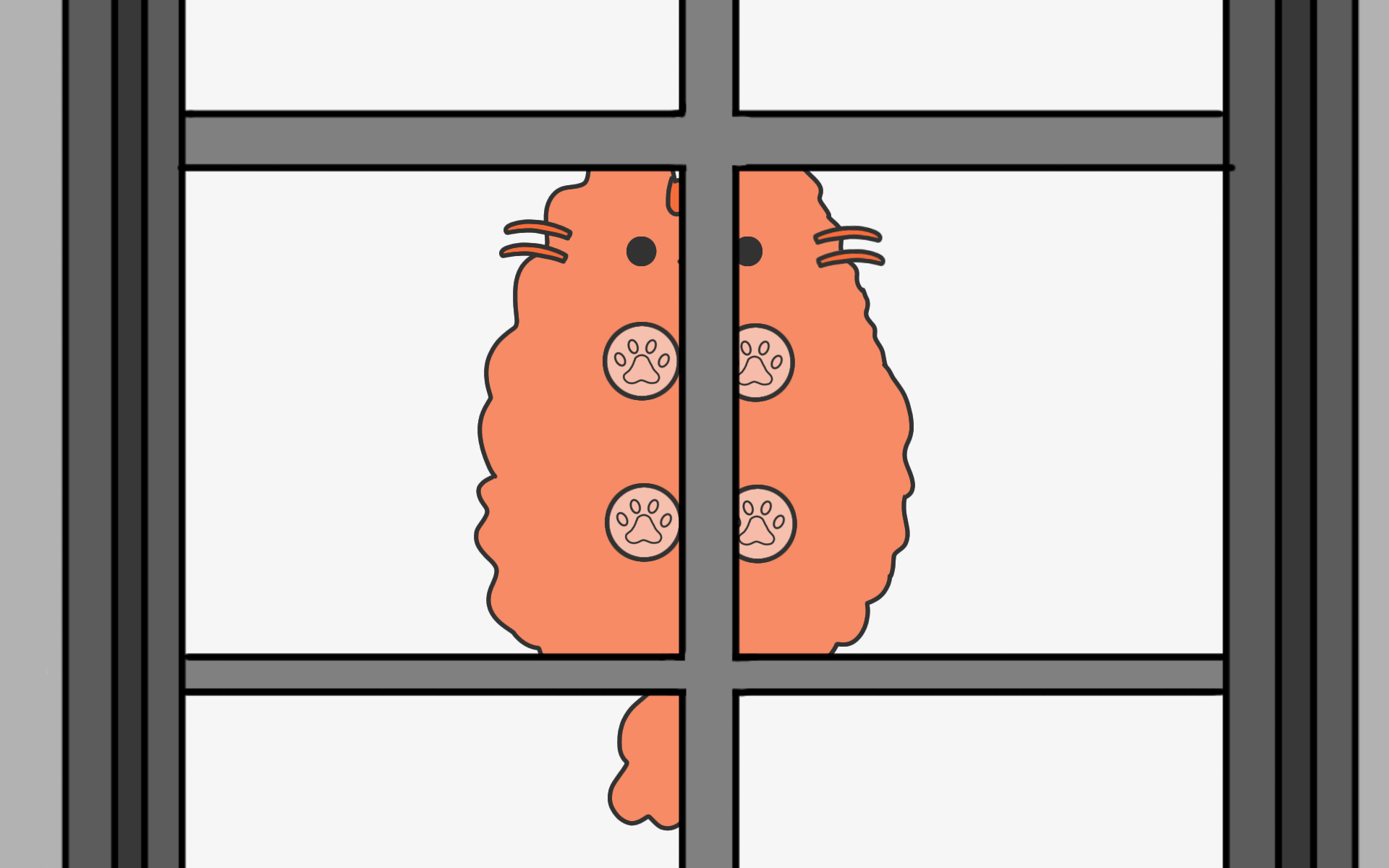 Ginger Window Walk - ibisPaint