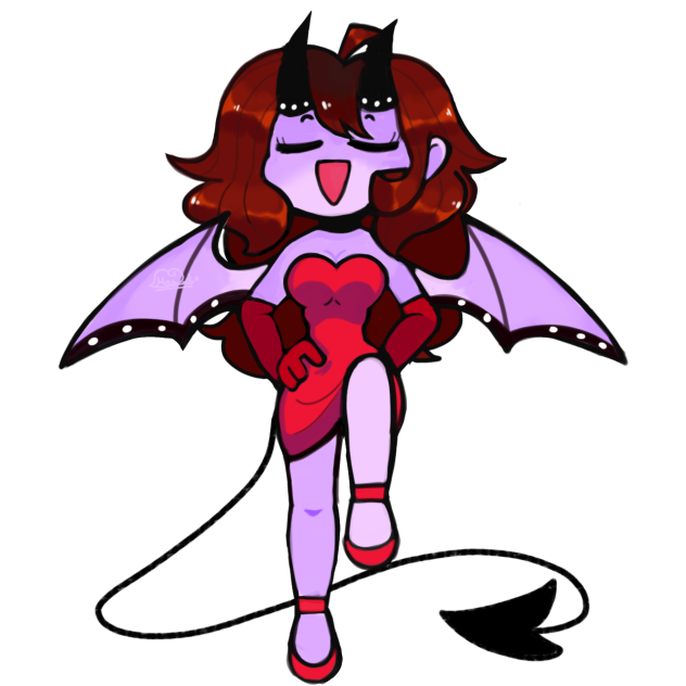 GF demon form FNF - ibisPaint