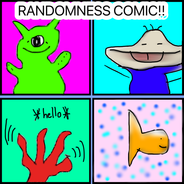 Charity Ricks’ Randomness Comic Banner - ibisPaint