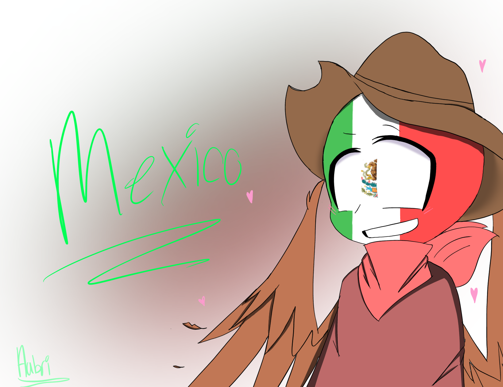 Speedpaint México (countryhumans) - ibisPaint