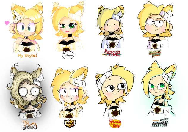 8 Art Style Challenge! - ibisPaint