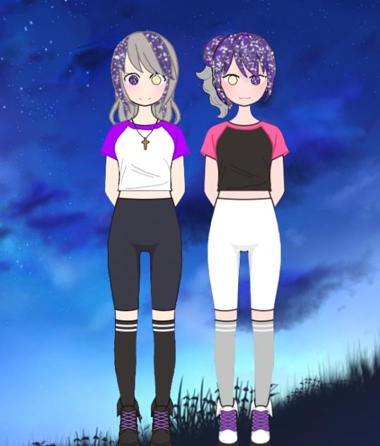 Galactic Twins (Zuki and Zari) - ibisPaint