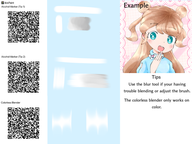 Alcohol Markers QR Code - ibisPaint