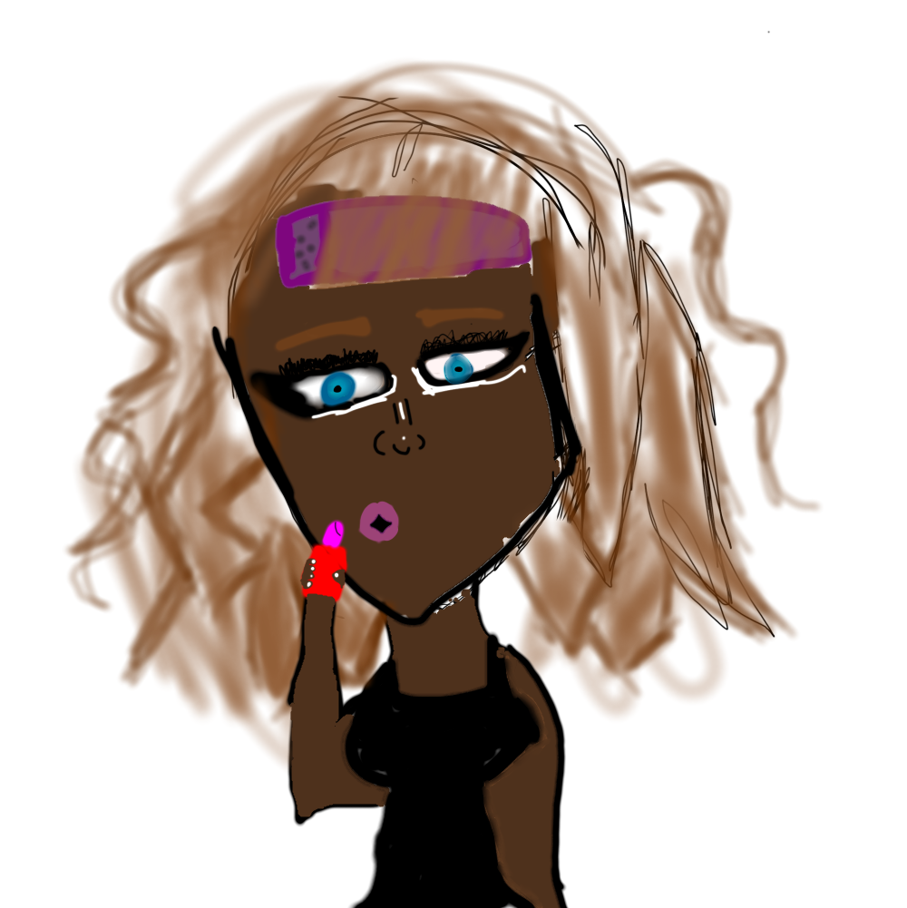 Girly getting ready - ibisPaint