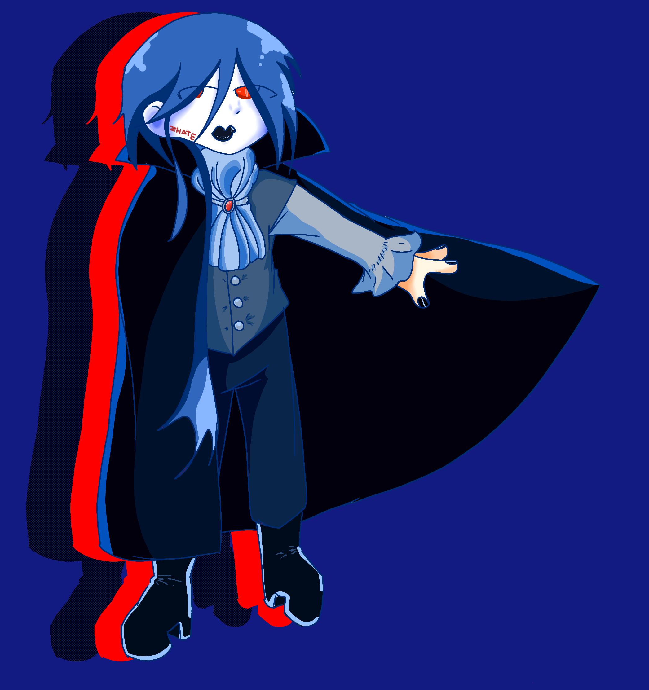 Count Nuit Rouge Midi - ibisPaint