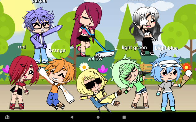 gacha life colours edit - ibisPaint