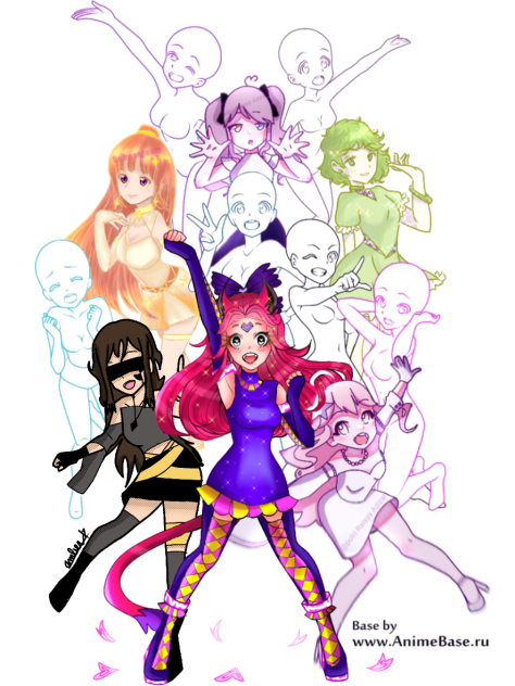 Anime collab I guess - ibisPaint