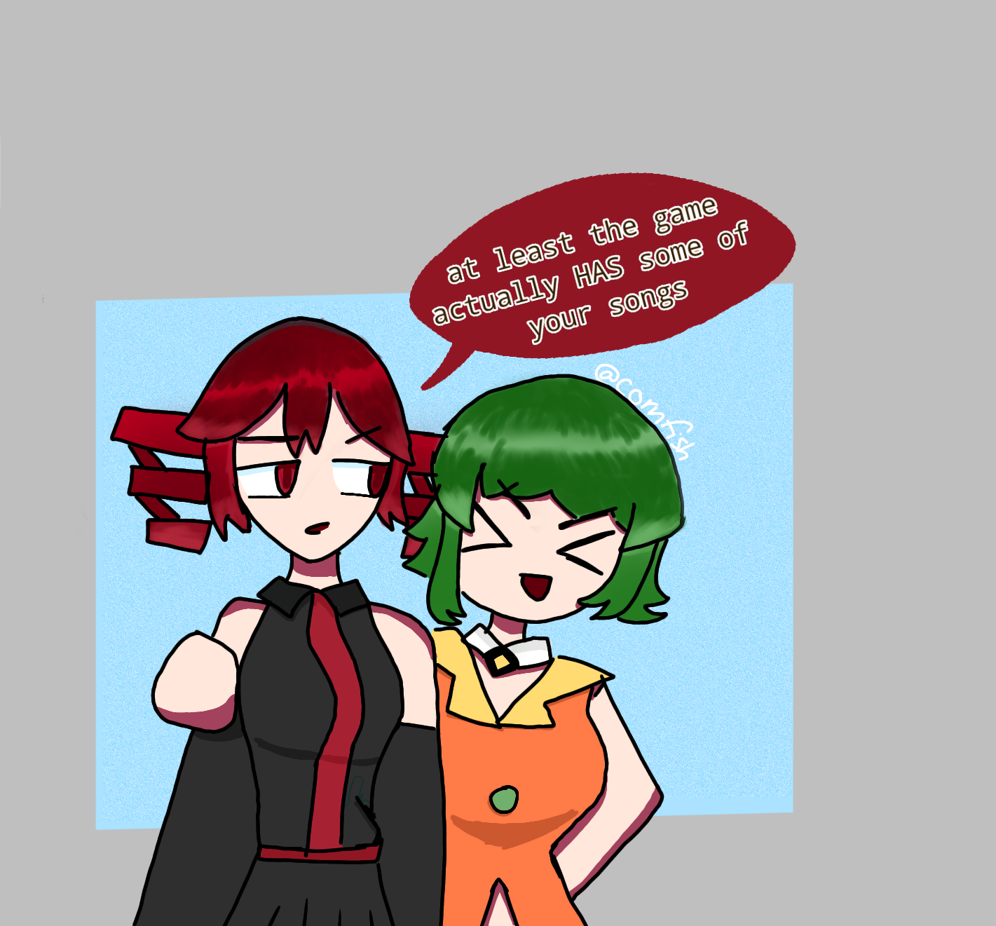 ngl tho I'd be pissed too - ibisPaint