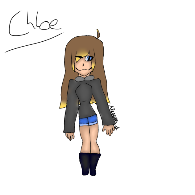 Chloe (somewhat old OC) - ibisPaint